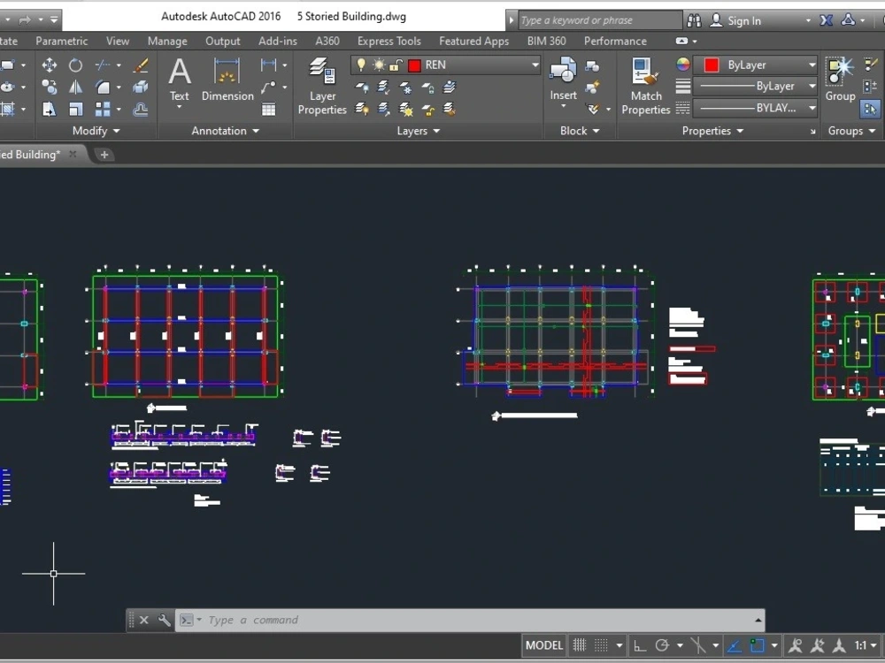 A 2D floor plan using AutoCAD | Upwork