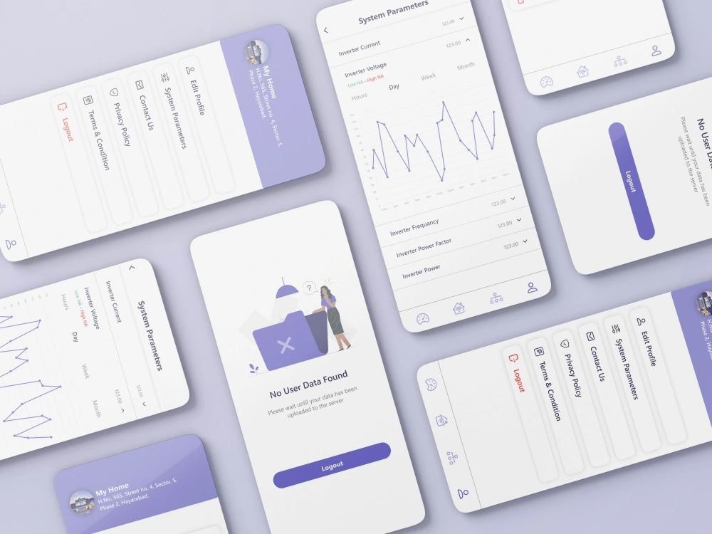 A unique and attractive mobile and web app UI/UX design | Upwork