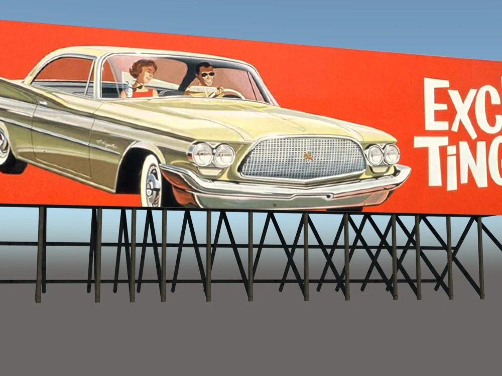 Billboard design and structural details | Upwork