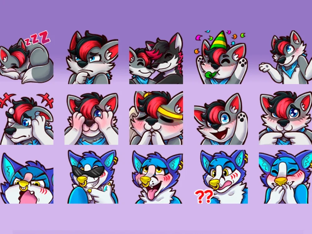 Beautiful Emotes for your Twitch or Youtube channel | Upwork