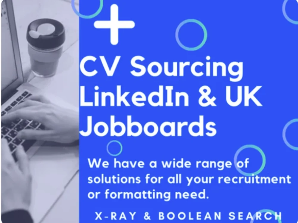 A recruitment resourcer for any types of roles | Upwork