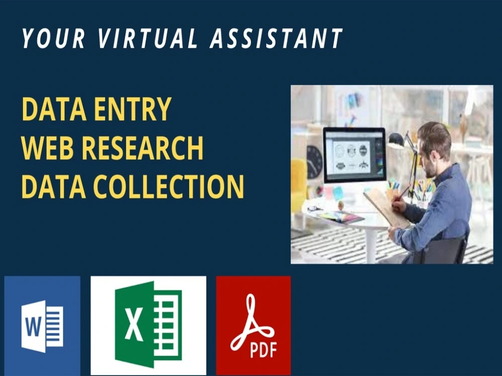 Data Entry, Data Collection, Data Research, Excel Clean-up Service | Upwork