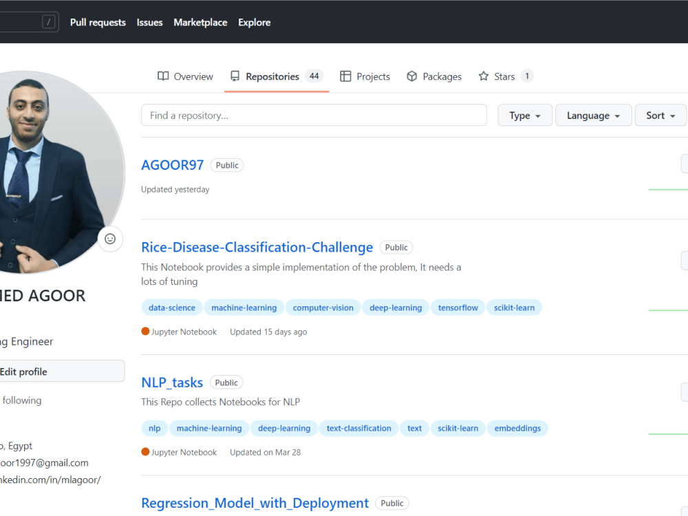 A Machine Learning Model for your business | Upwork