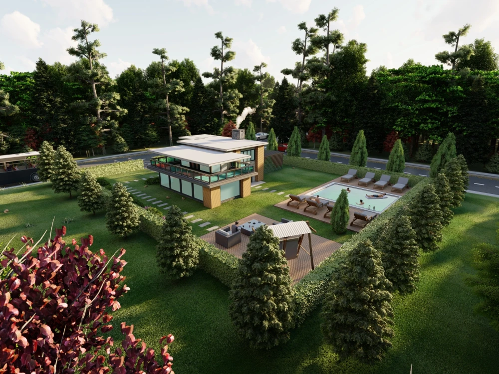 A realistic render with lumion of your project | Upwork