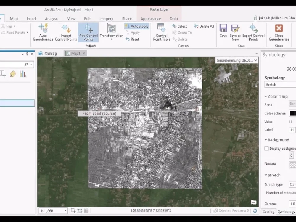 Digitization (Points, Lines and Polygons) and Georeferencing of Maps ...