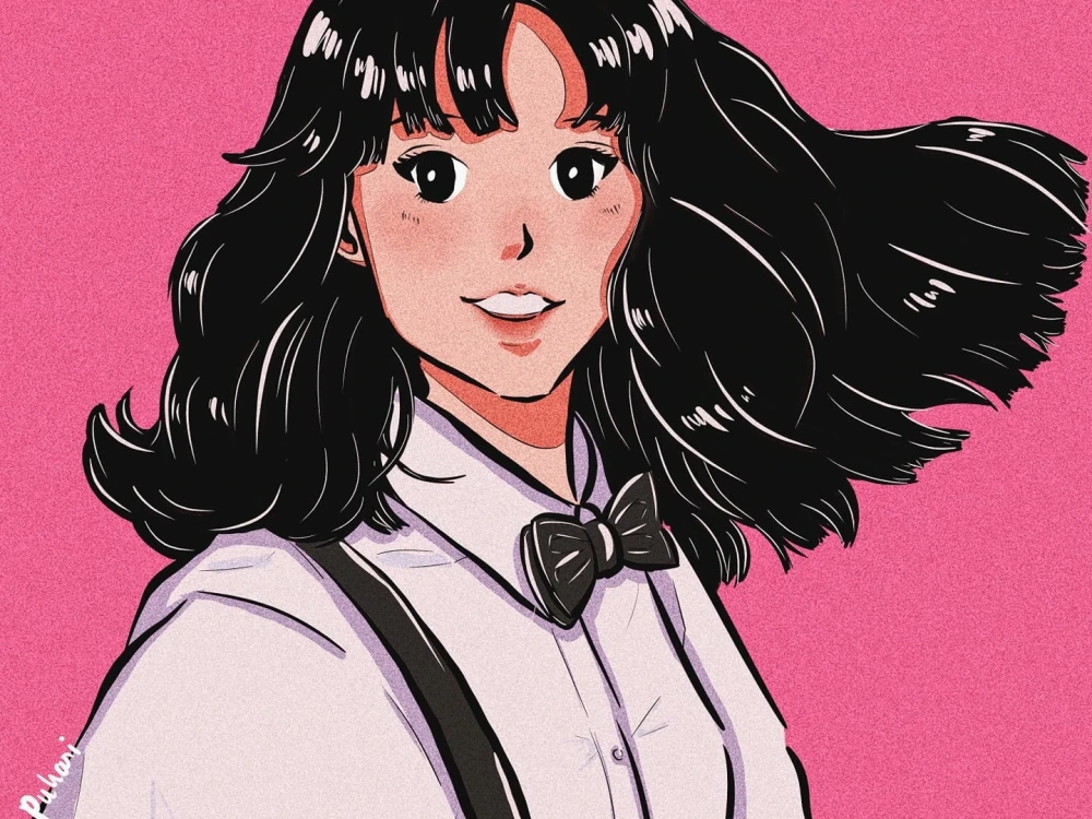 An 80s Japanese city pop anime portraits | Upwork