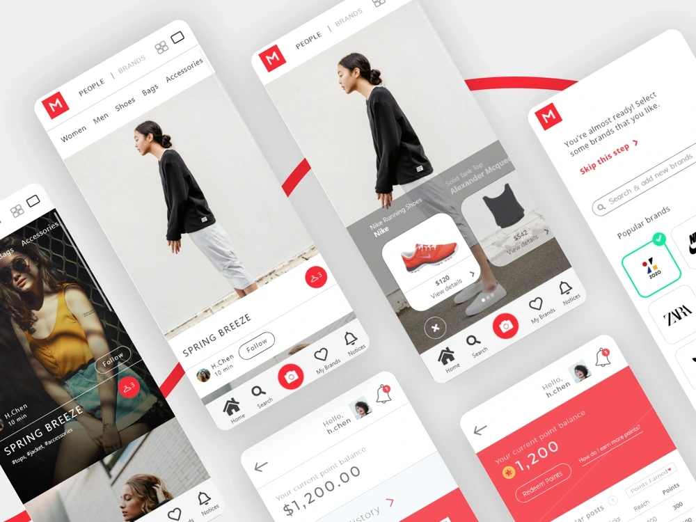 High fidelity design prototype from mobile app idea/concept | Upwork