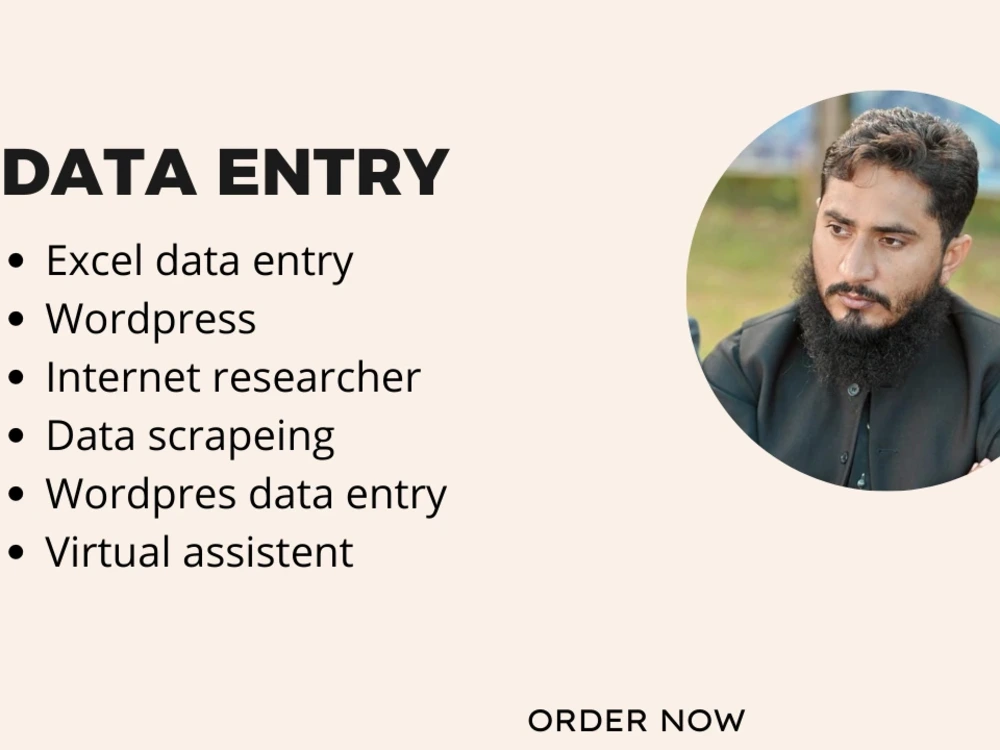 Outstanding data entry, ms office, data scrping, ms excel, work | Upwork