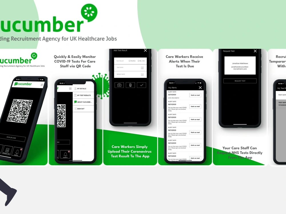 Panoramic screenshot design for app store and play store | Upwork