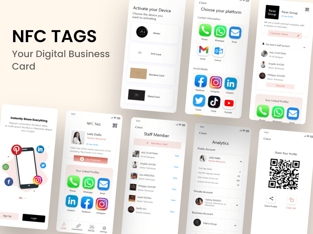 A NFC tag app | Upwork