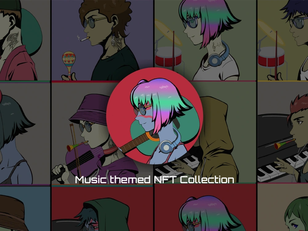 A pfp nft collection up to 3k, 5k, 10k with metadata | Upwork