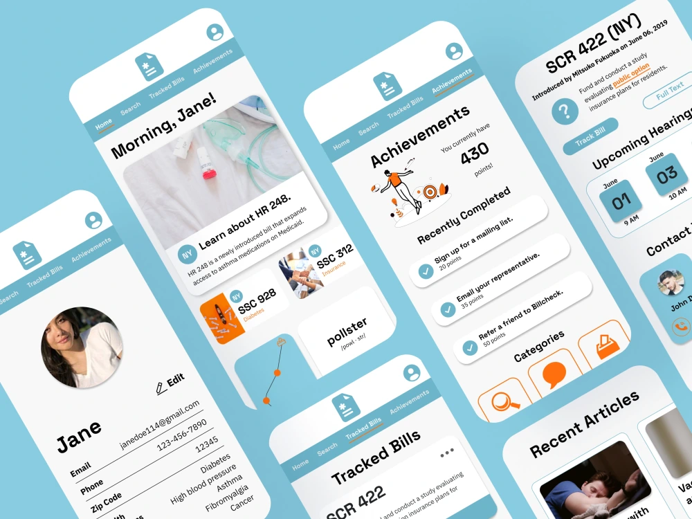 A screen designed in Figma for your business. | Upwork