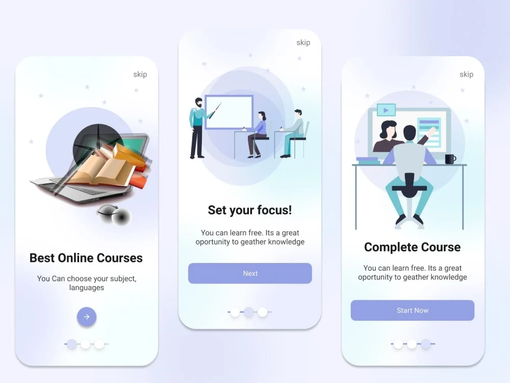 Creative UI UX for mobile app using Figma | Upwork