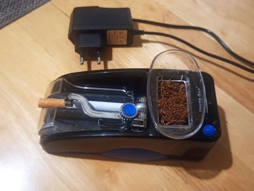 Cigarette stuffing machine. Quickly fills cartridges with tobacco. | Upwork