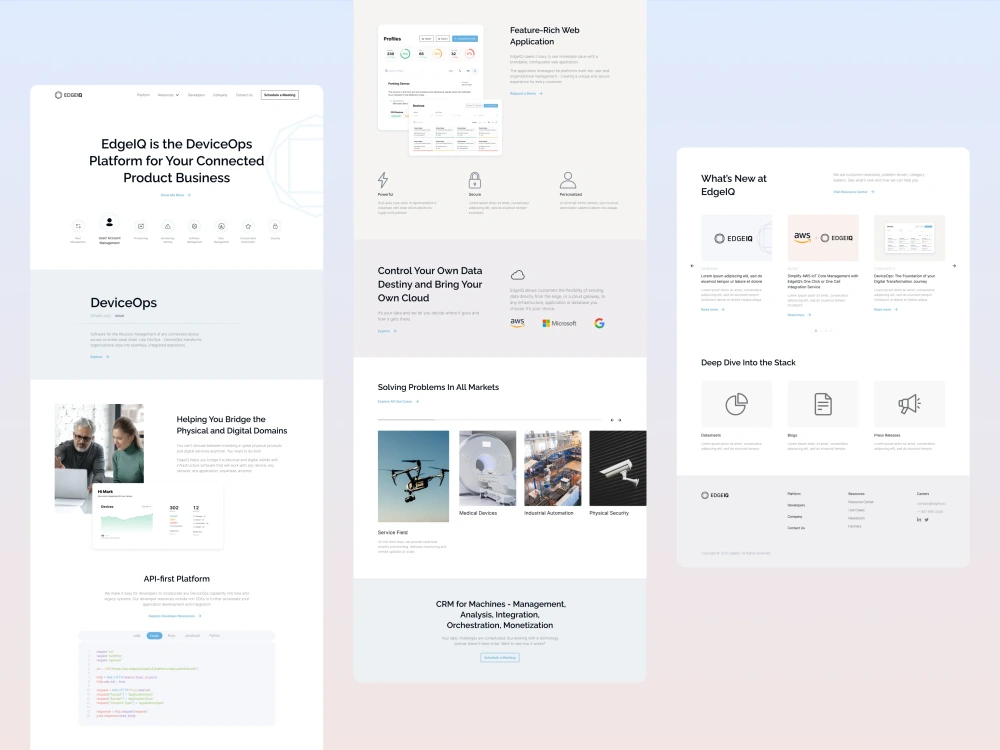 Unique landing page design to boost your business | Upwork