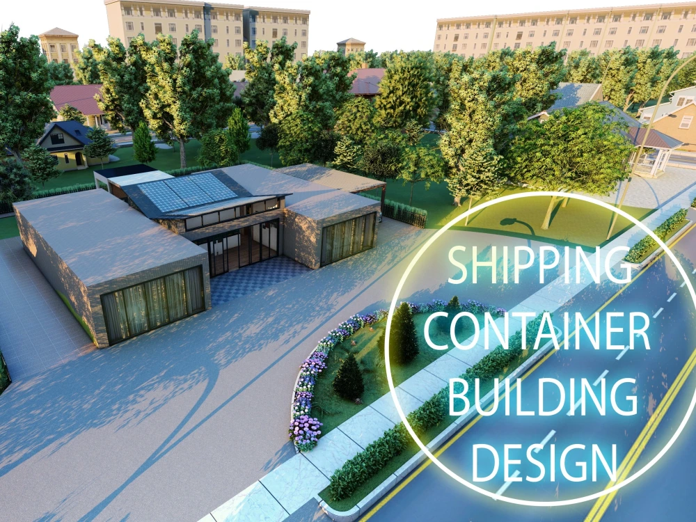 Design of shipping container homes, offices, shops and pods | Upwork