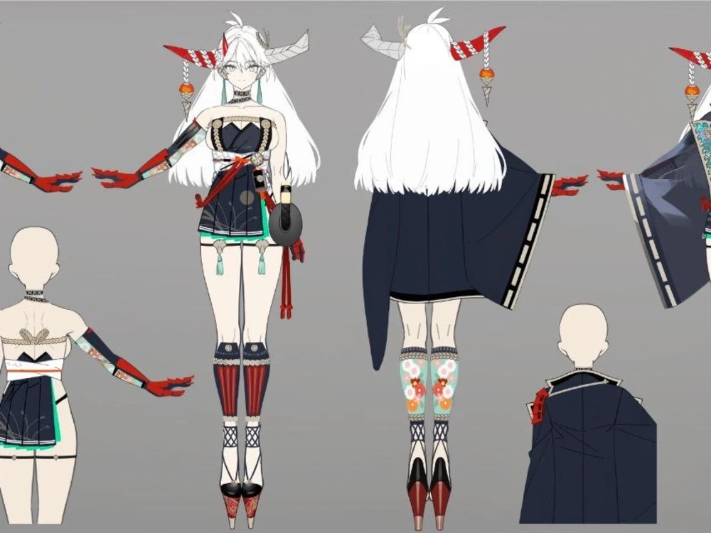 A professional 3d vtuber model, vtuber avatar for vtube studio | Upwork