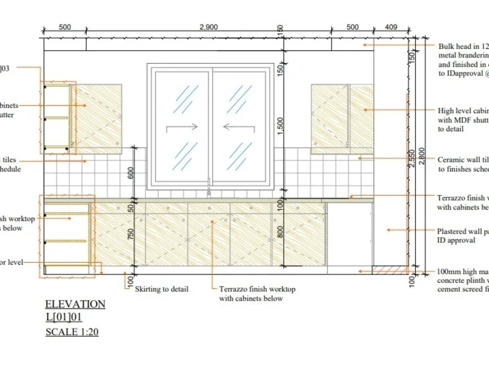 Interior architecture detail drawings | Upwork