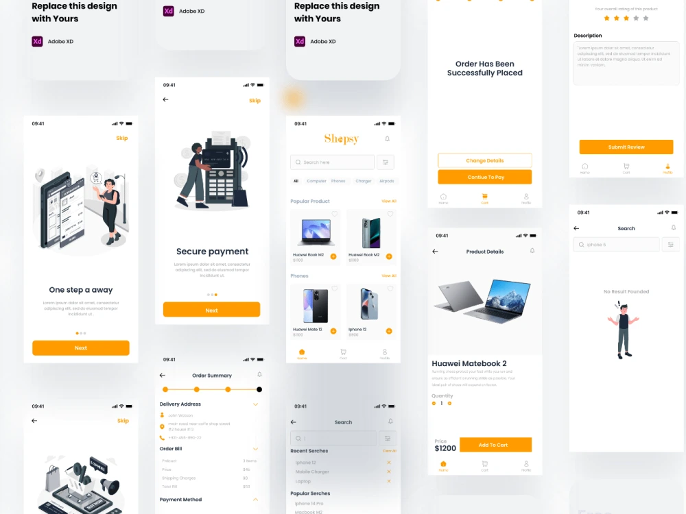 Mobile App UI UX Design with Prototype | Upwork