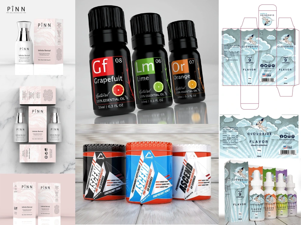 Custom Product packaging, box, pouch design | Upwork