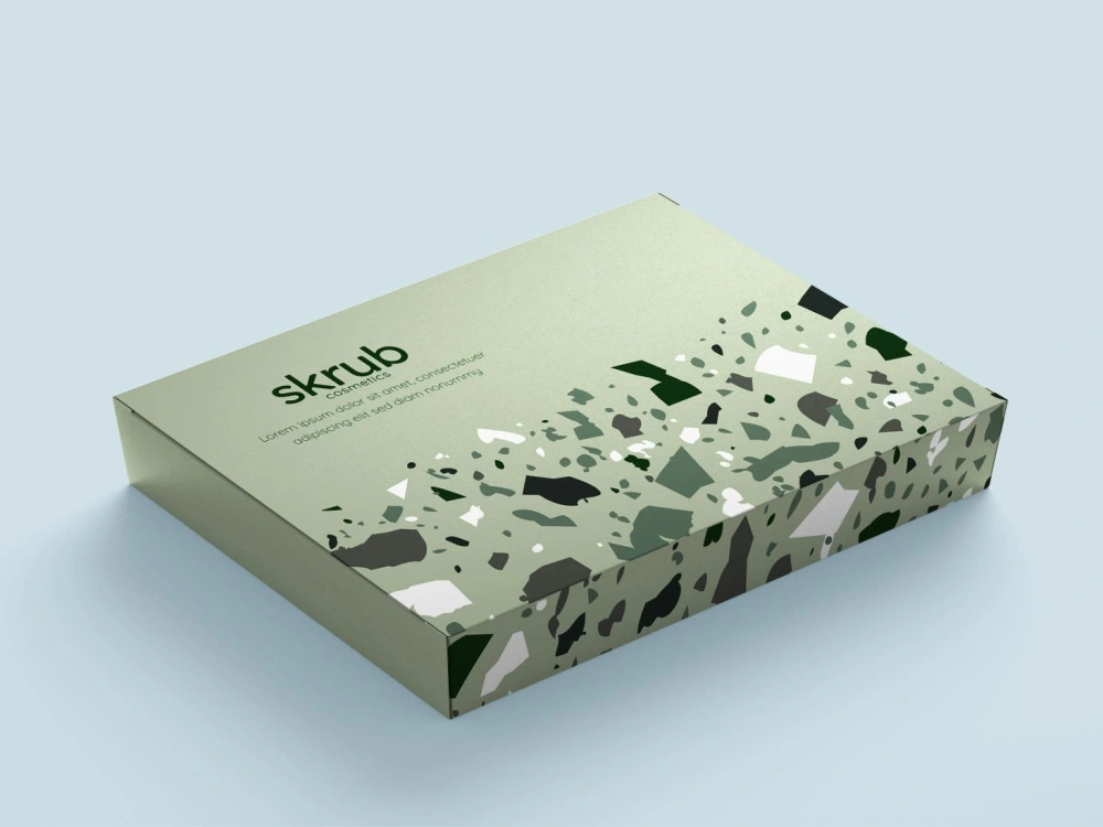 An Attractive Label And Package Design 2 Variations With A 3d Mockup