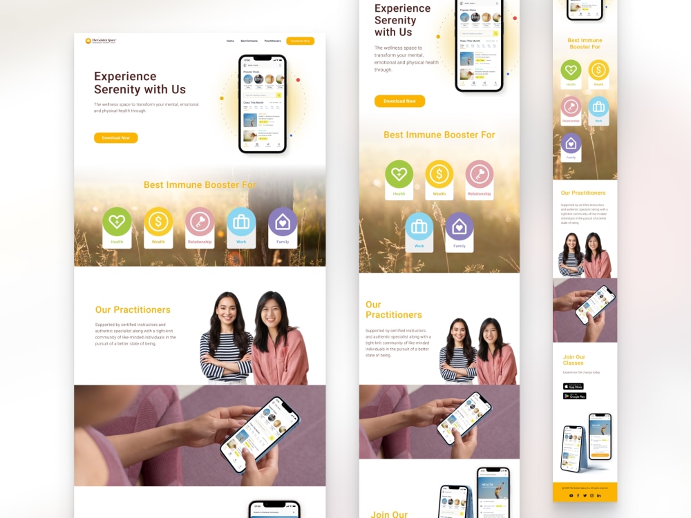 Landing Page with Responsive Design in Figma | Upwork