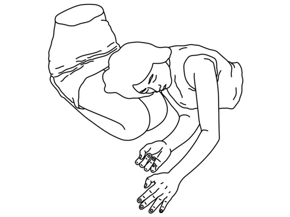 A simple / unique / weird line drawing | Upwork