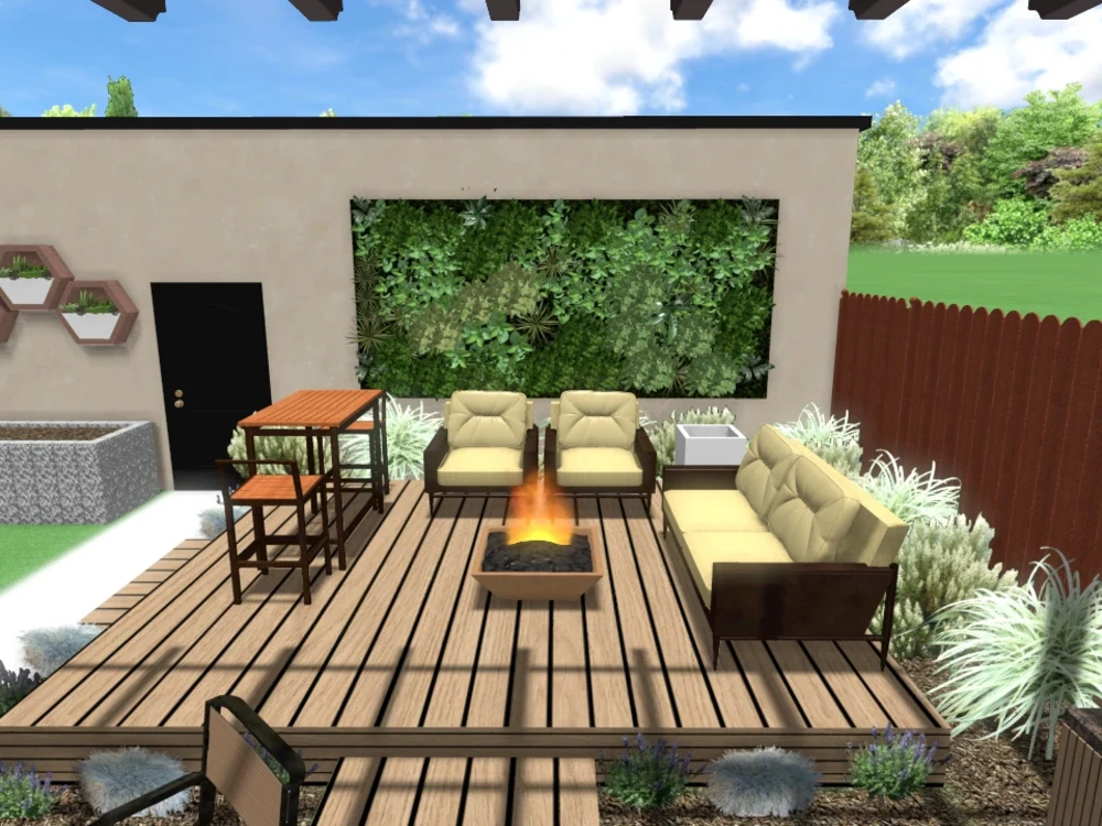 An aesthetically and functionable landscape design for your residences ...