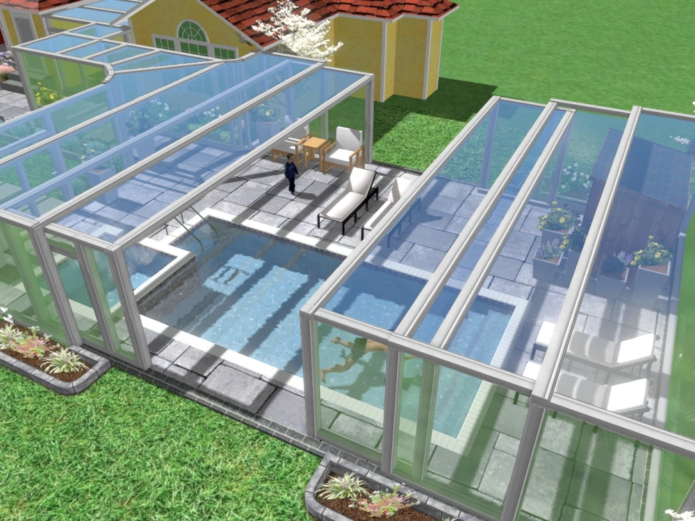 An aesthetically and functionable landscape design for your residences ...