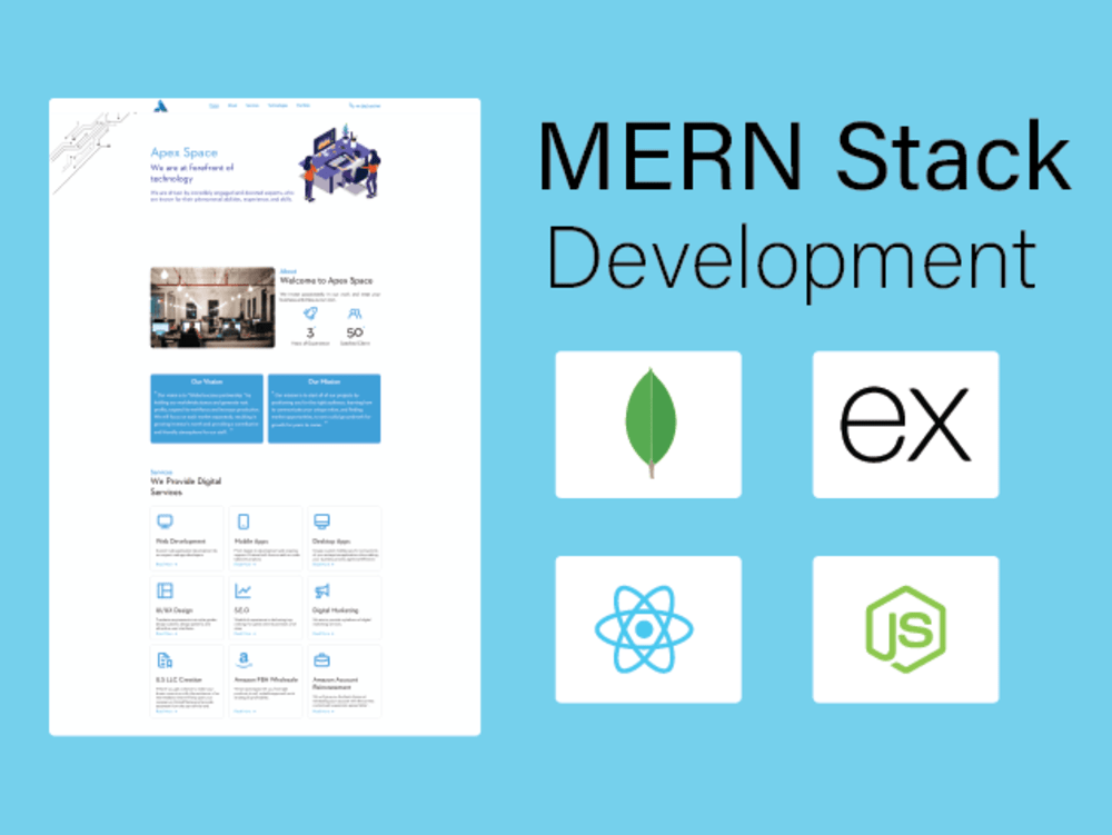 A full-stack web app using MERN Stack | Upwork