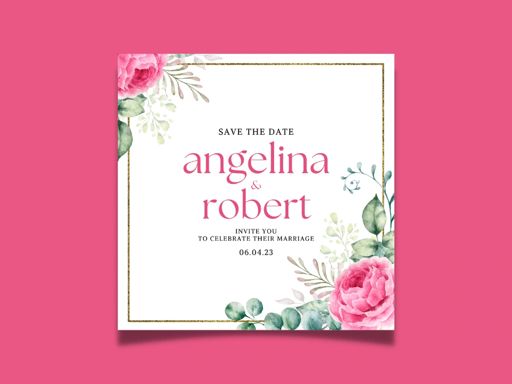 Wedding, birthday party, event invitation card design | Upwork