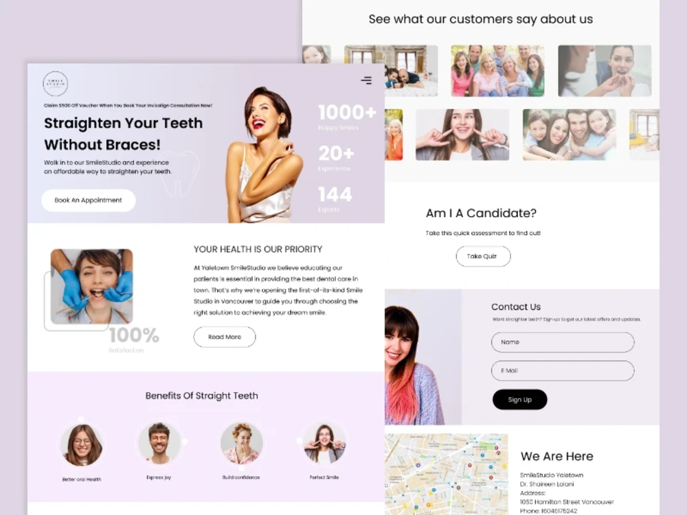 Eye catching website for your business | Upwork