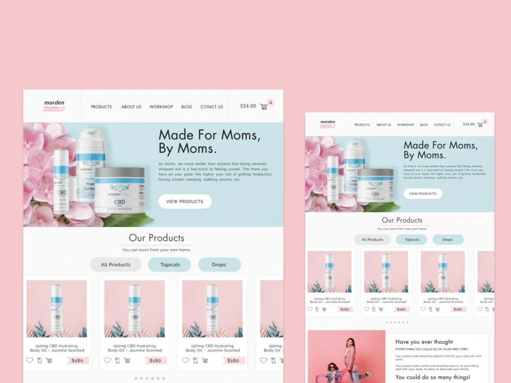 Eye catching website for your business | Upwork