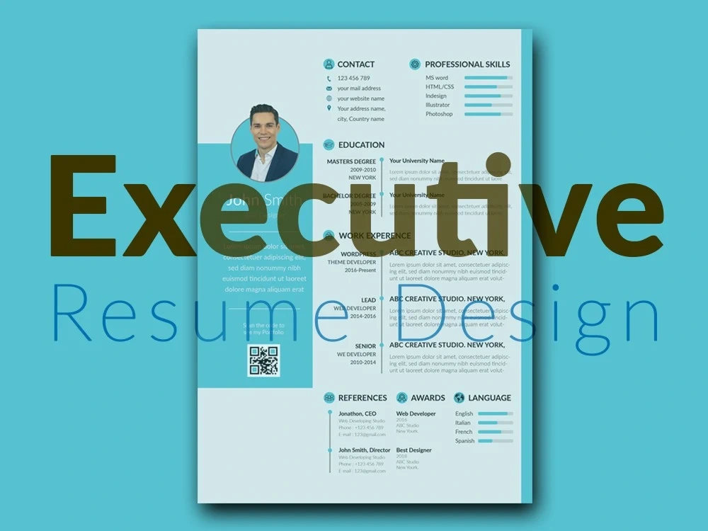 Executive resume, Executive resume writer, cv template, resume ...
