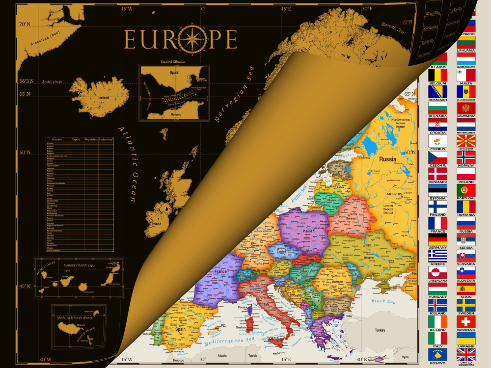 A fantastic map design according to your concept | Upwork