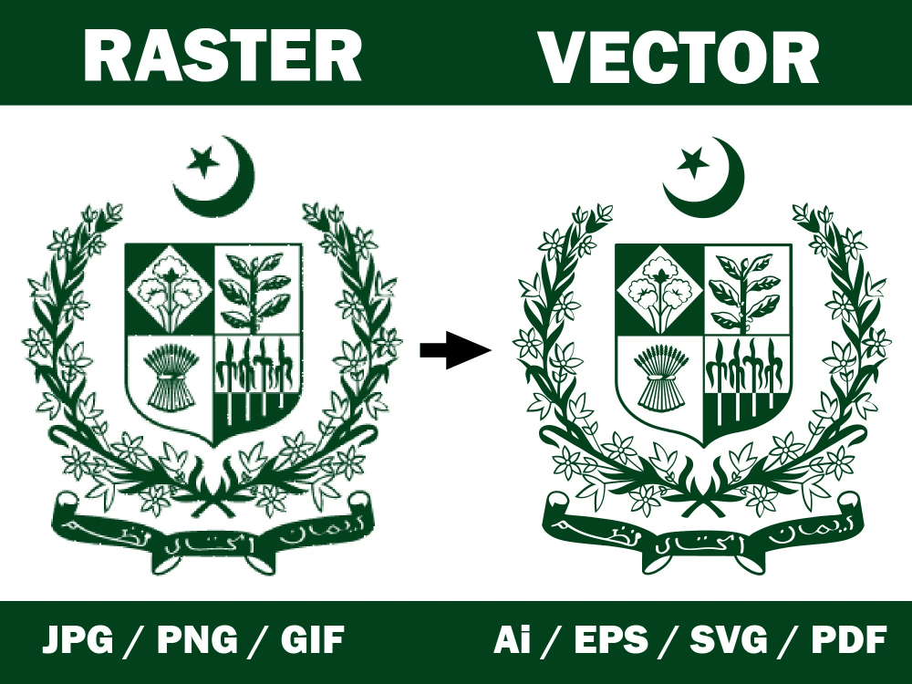 Vector tracing, SVG, EPS, Recreation of any logo in vector | Upwork