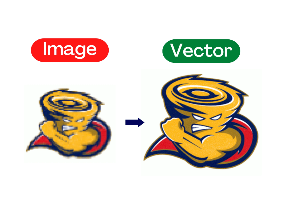 A Fantastic Manual Vector Tracing | Raster Png Jpg Sketch Image to ...