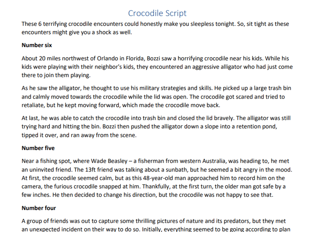 A well-researched engaging YouTube Script for your Channel | Upwork