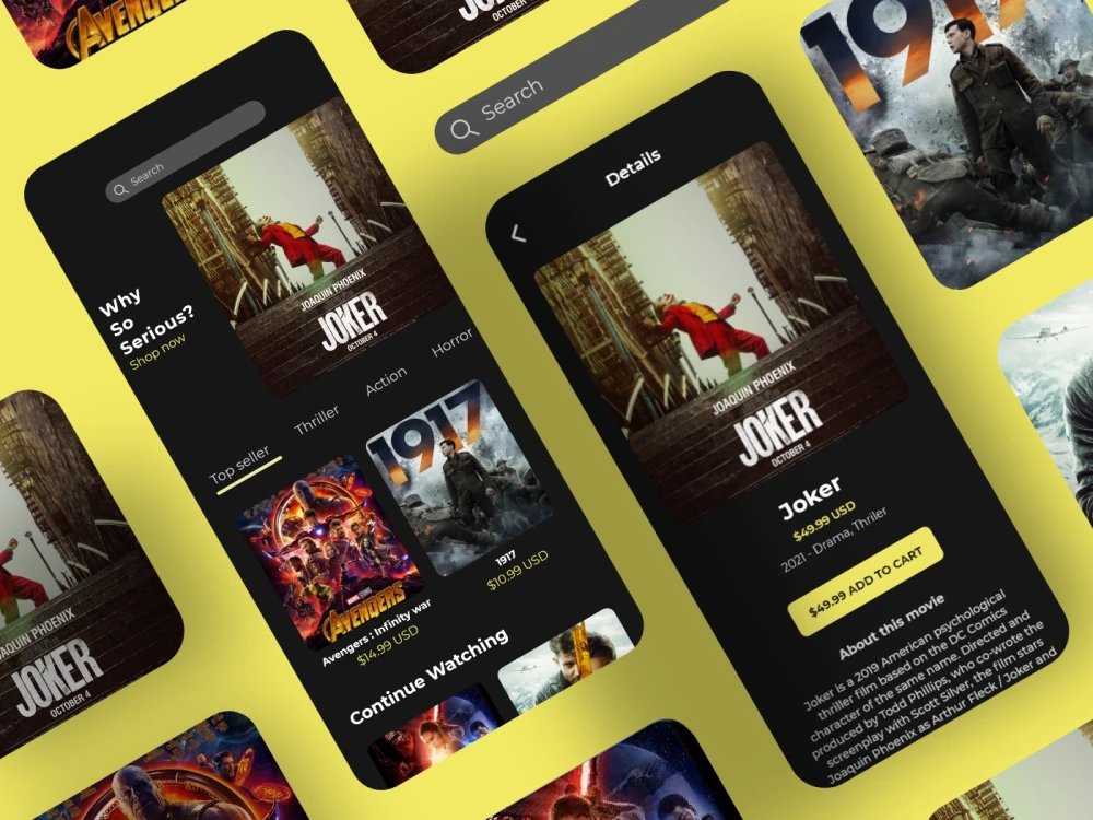 A Beautiful Mobile Application UI Design | Upwork