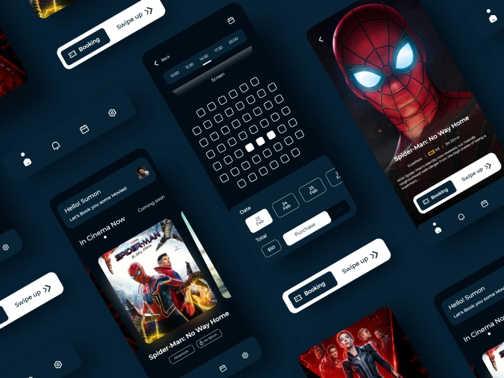 A Beautiful Mobile Application UI Design | Upwork