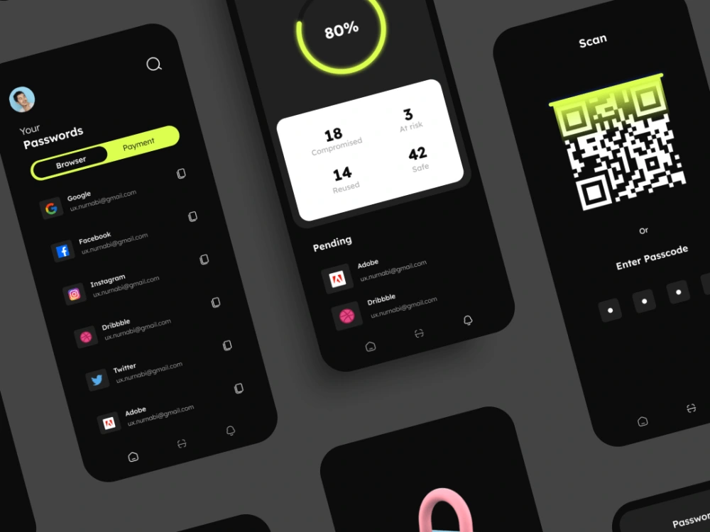 A Beautiful Mobile Application UI Design | Upwork