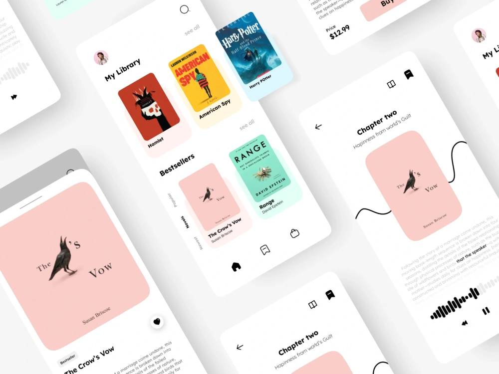 A Beautiful Mobile Application UI Design | Upwork