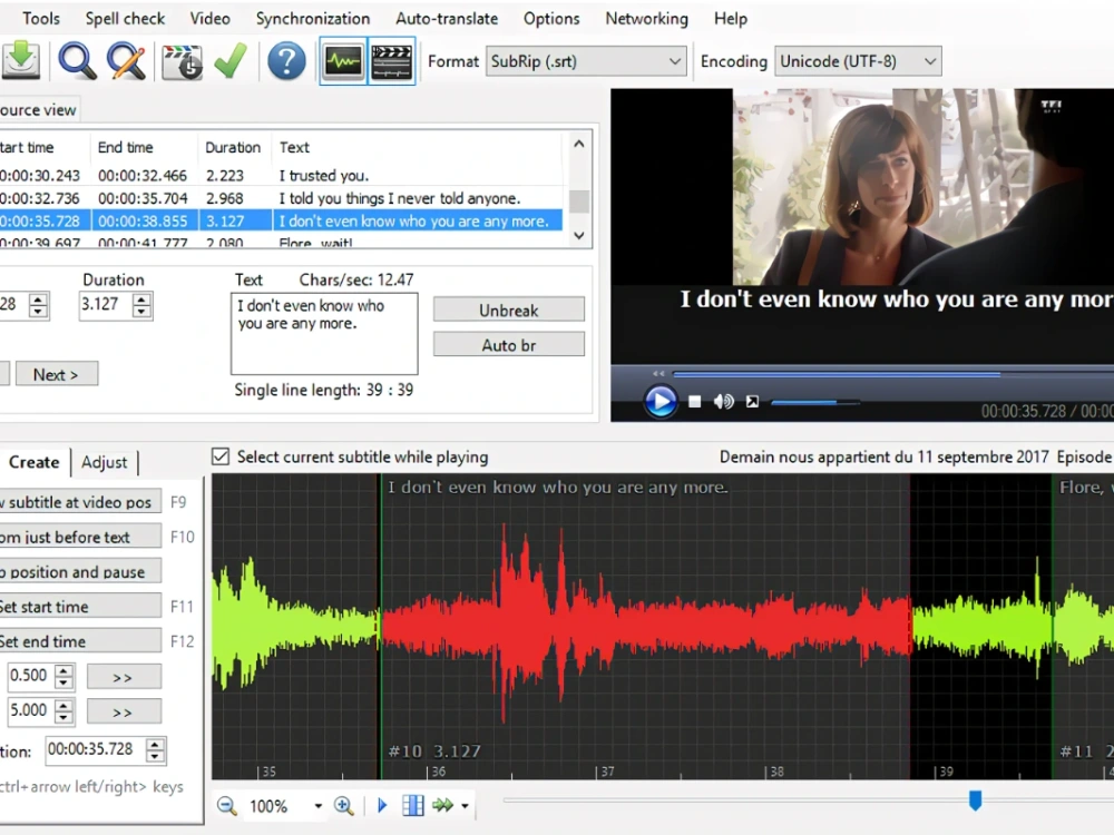 Video transcriptions with timestamps as .str file | Upwork