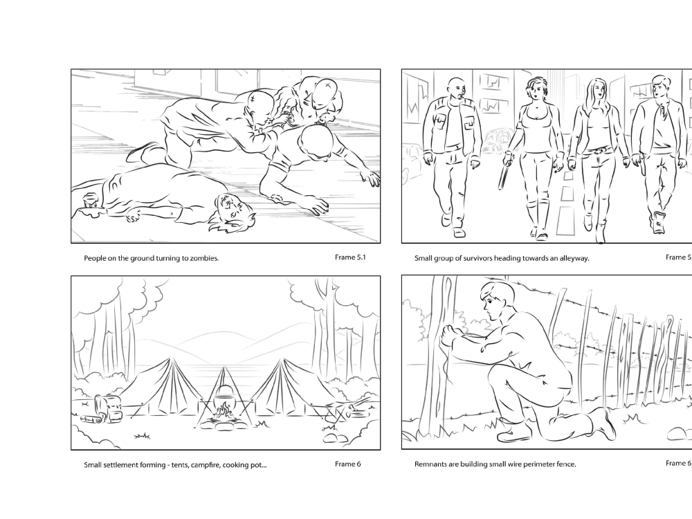 Professional storyboard for your film, commercial or videogame. | Upwork