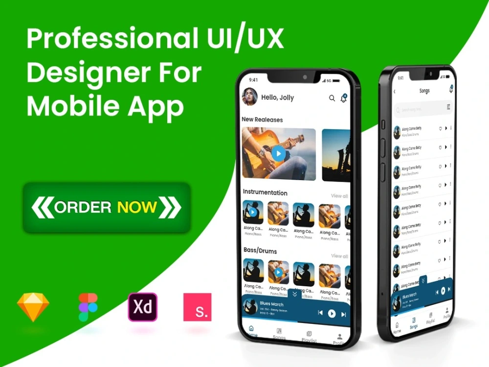Modern Ui Ux Design For Mobile Application Ios And Android Upwork