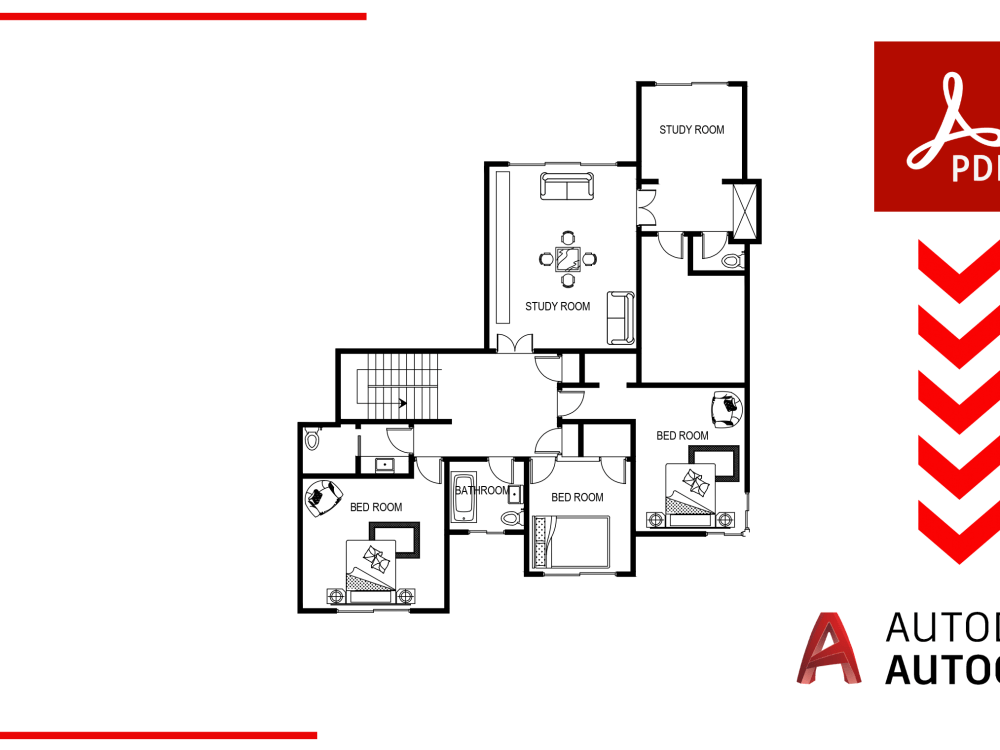 Professionally drawn architectural floorplans in autoCAD | Upwork