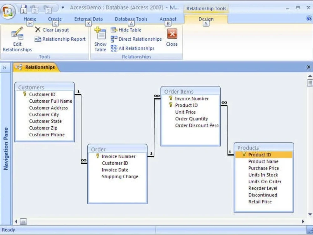 Ms access database with dashboard and reports | Upwork