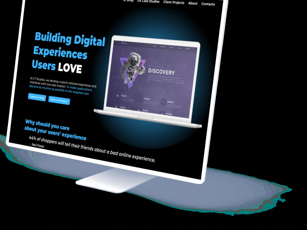 A bespoke web interface design for your business / startup | Upwork