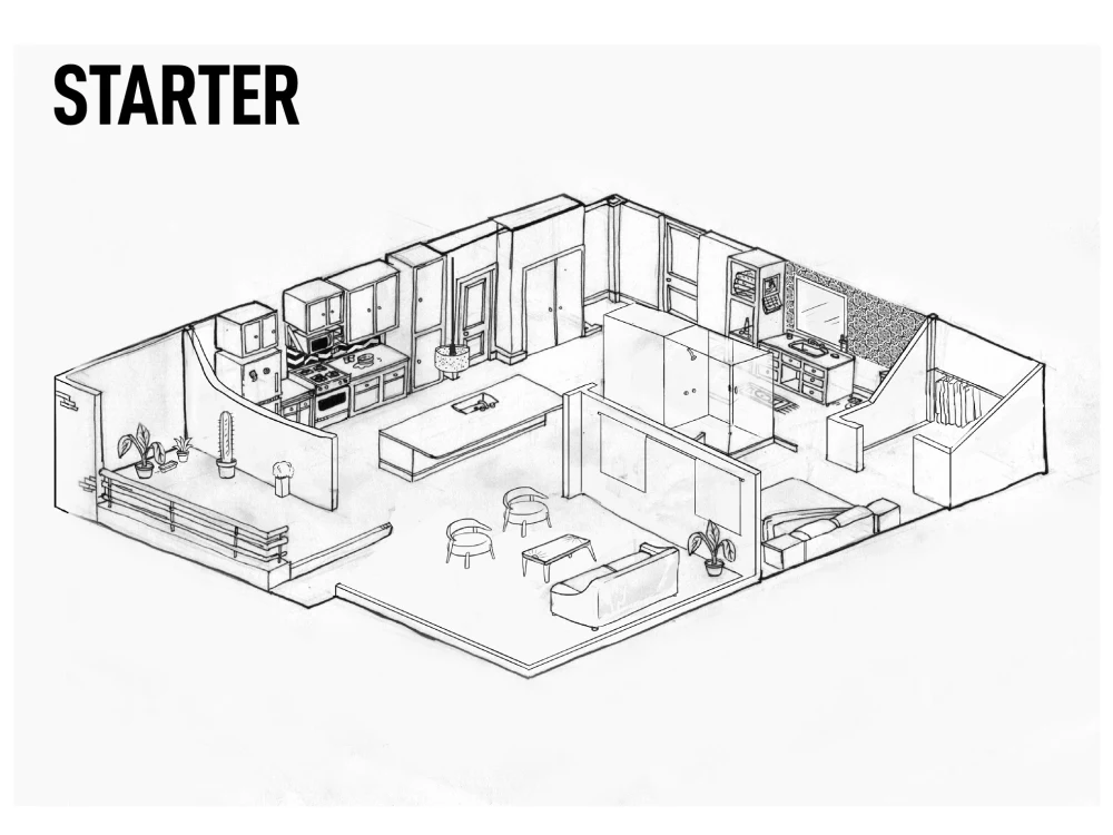 An amazing isometric illustration | Upwork