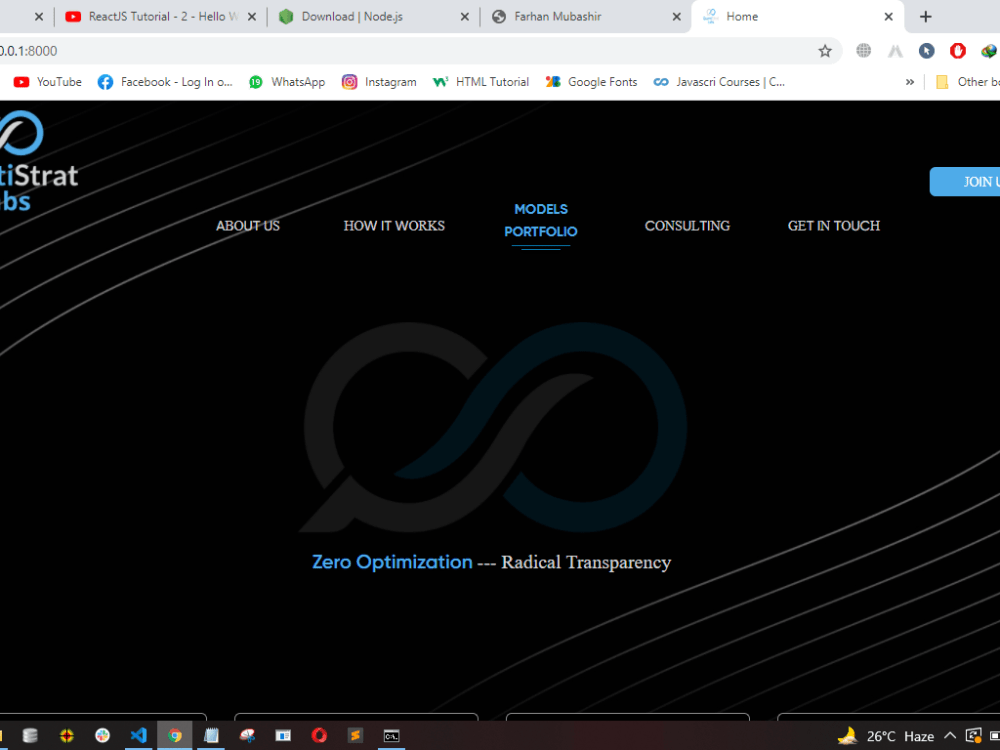 A Dynamic Web Experience: Custom Django API with Modern React Interface | Upwork